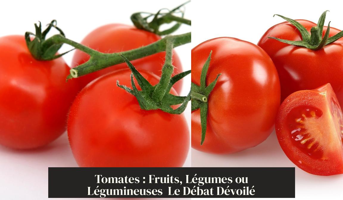 Tomates : Fruits, Légumes ou Légumineuses ? Le Débat Dévoilé | Carrée ...