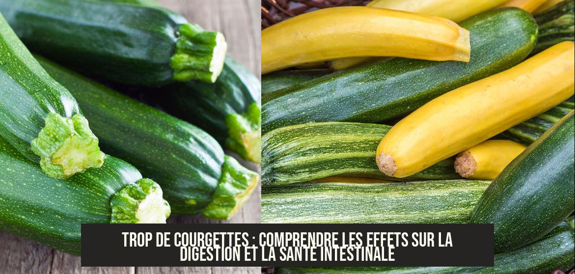 Trop de courgettes : comprendre les effets sur la digestion et la santé ...