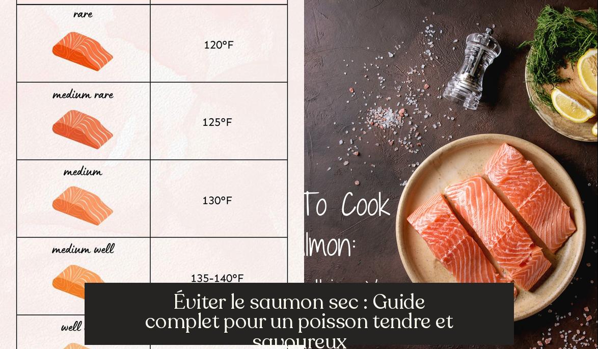 Éviter le saumon sec : Guide complet pour un poisson tendre et ...