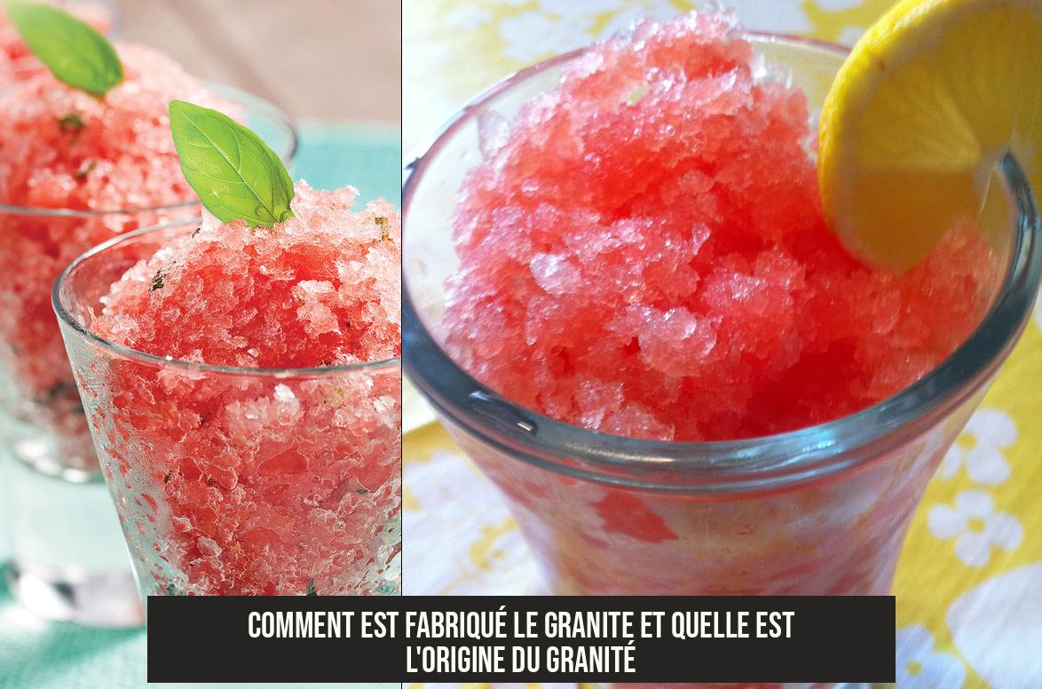 Comment est fabriqué le granite et quelle est l'origine du granité ...