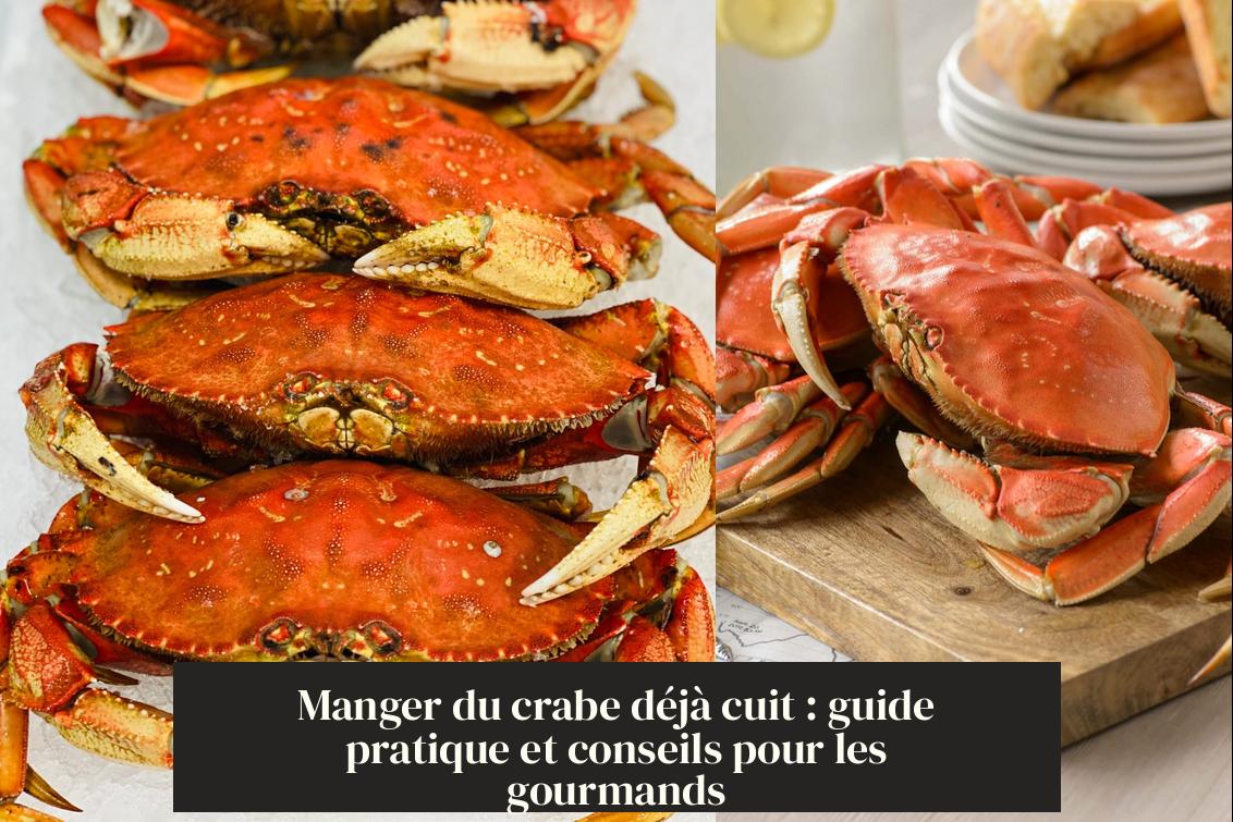 Manger du crabe déjà cuit : guide pratique et conseils pour les ...