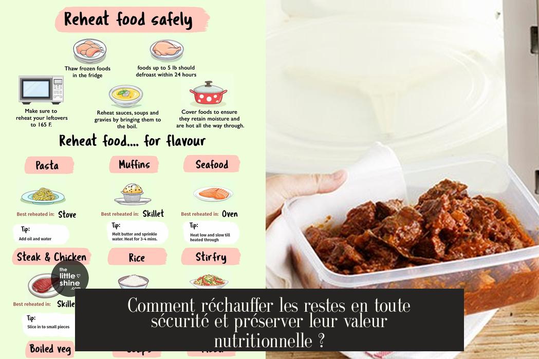 Comment réchauffer les restes en toute sécurité et préserver leur ...