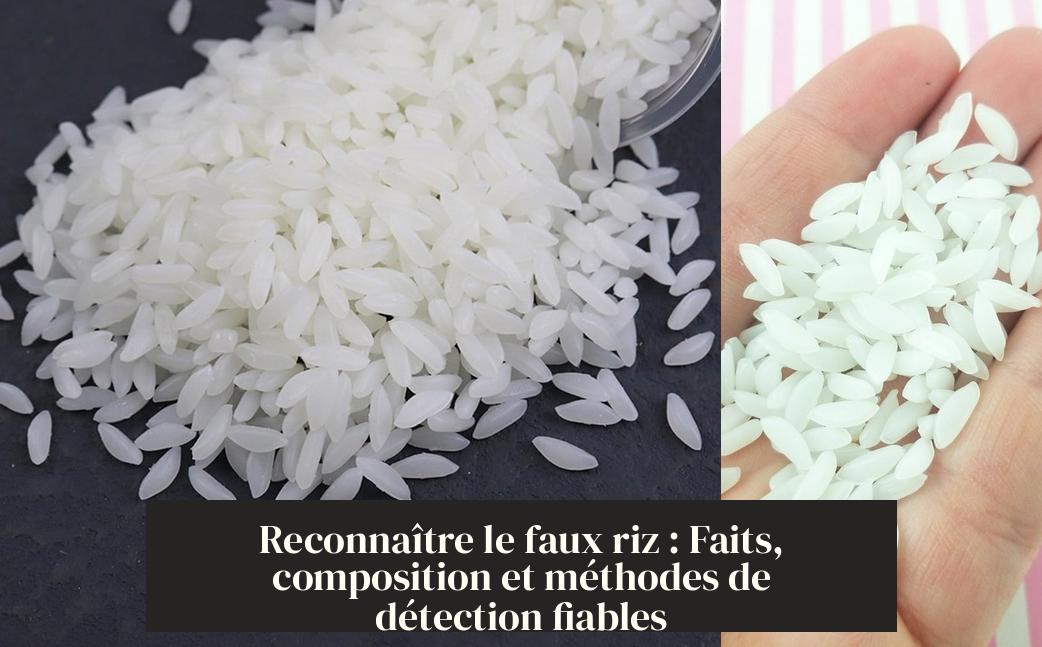 Reconnaître le faux riz : Faits, composition et méthodes de détection ...