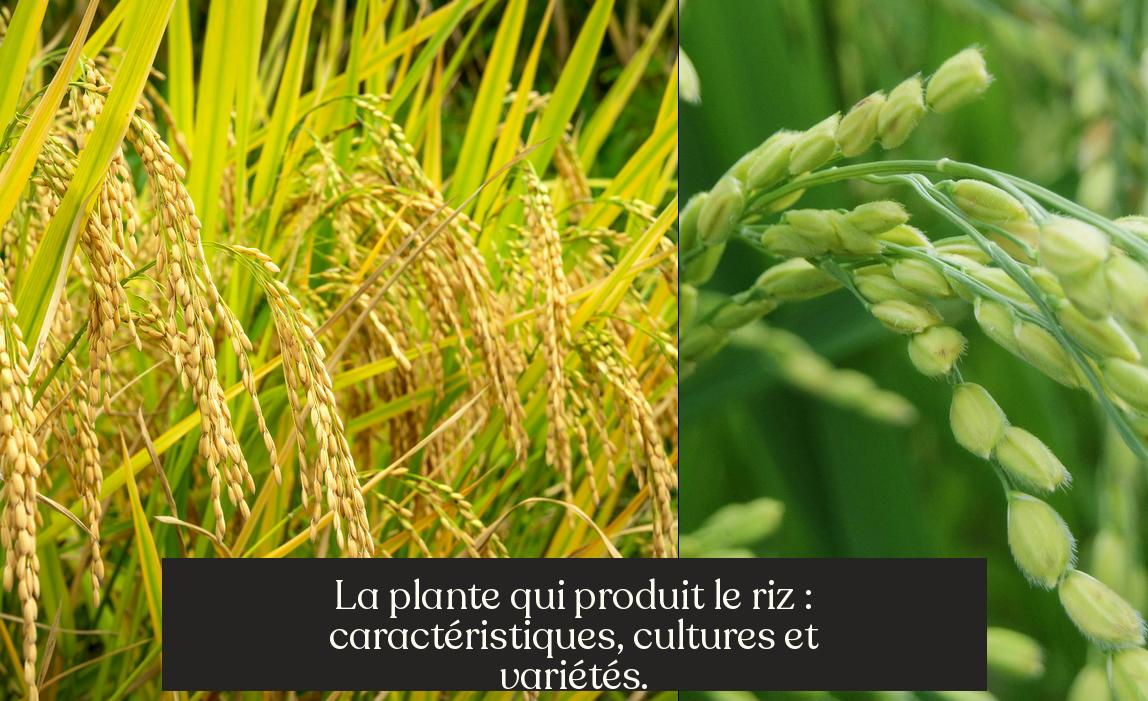 La plante qui produit le riz : caractéristiques, cultures et variétés ...