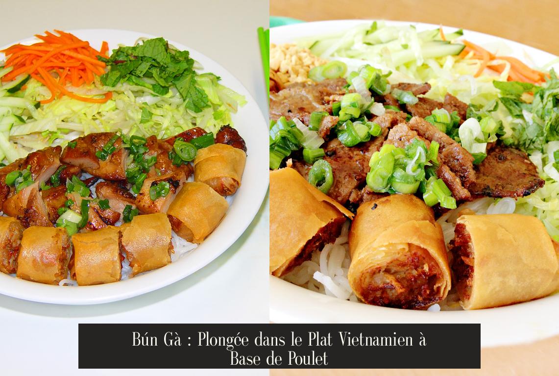 Bún Gà : Plongée dans le Plat Vietnamien à Base de Poulet | Carrée ...