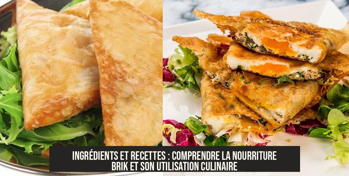 Ingrédients et recettes : Comprendre la nourriture brik et son ...