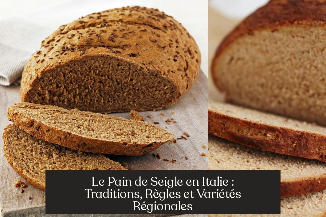 Le Pain de Seigle en Italie : Traditions, Règles et Variétés Régionales ...