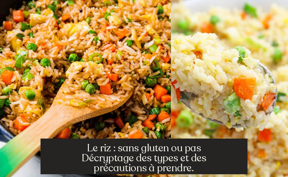 Le riz : sans gluten ou pas ? Décryptage des types et des précautions à ...