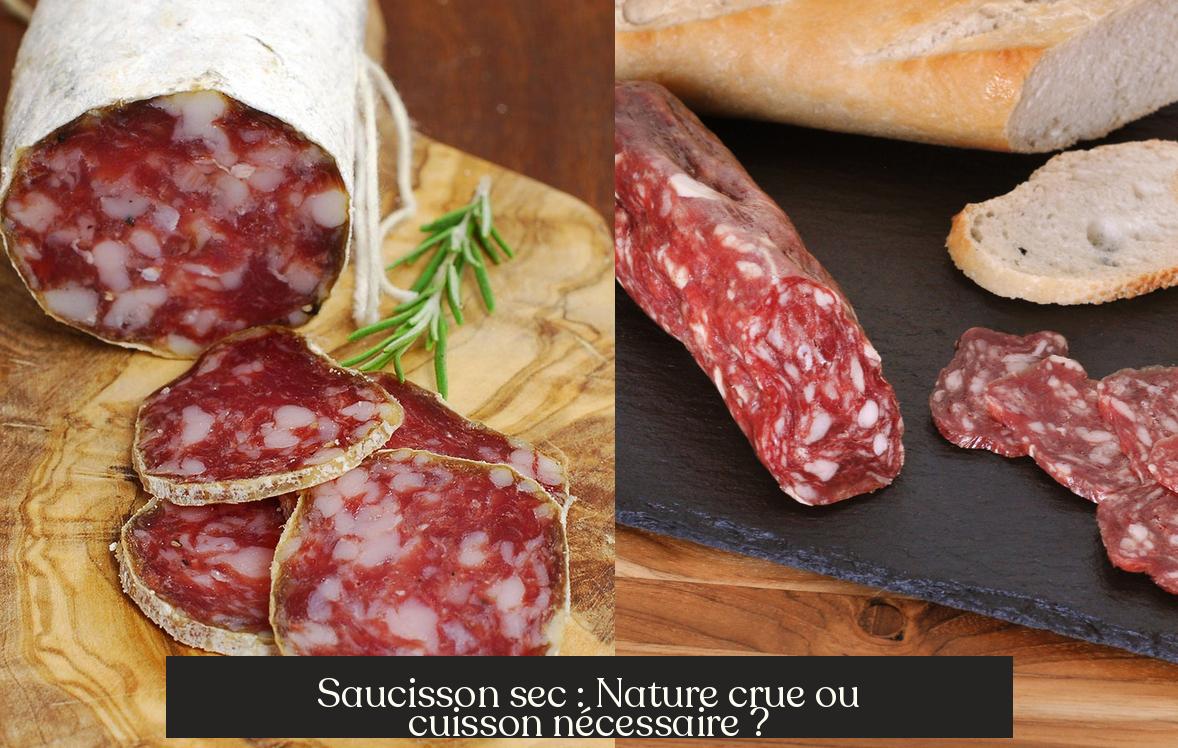 Saucisson sec : Nature crue ou cuisson nécessaire ? | Carrée | Recettes ...