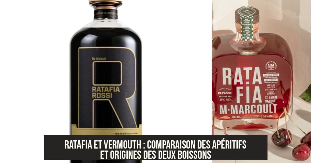 Ratafia et Vermouth : Comparaison des Apéritifs et Origines des Deux ...
