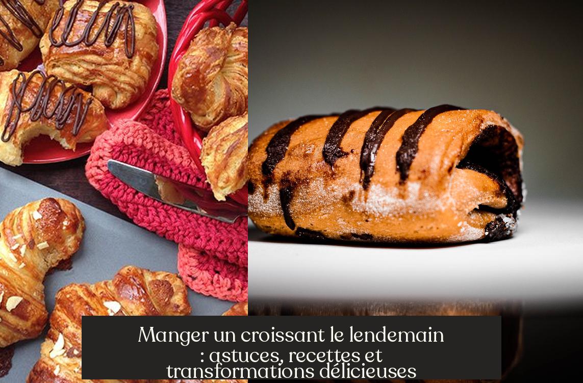 Manger un croissant le lendemain : astuces, recettes et transformations ...