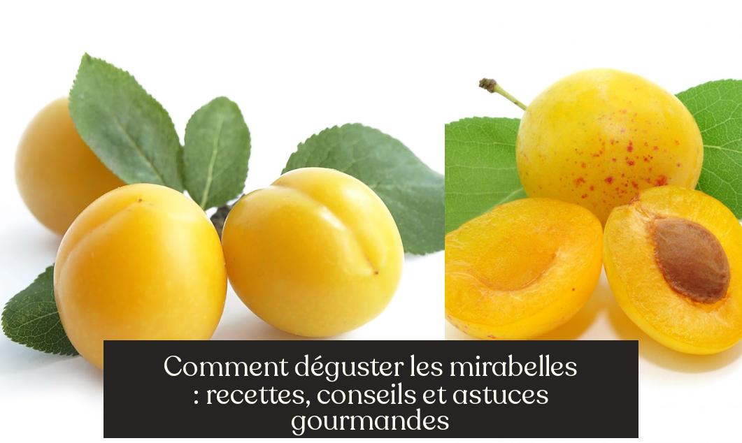 Comment déguster les mirabelles : recettes, conseils et astuces ...