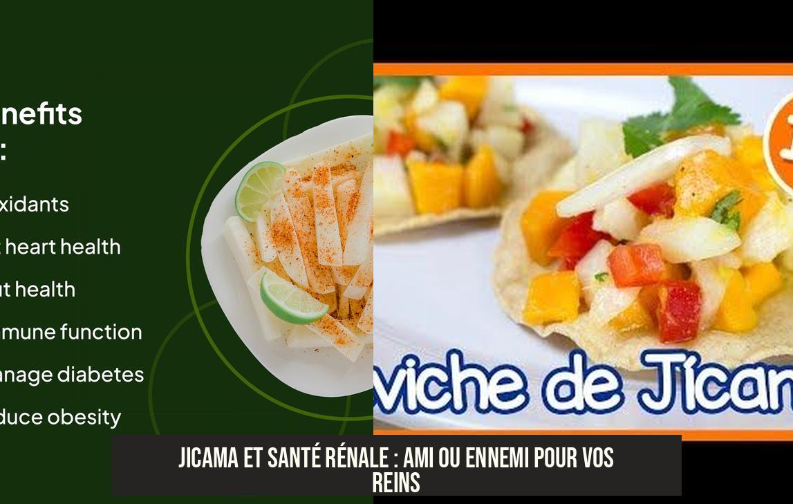Jicama et santé rénale : ami ou ennemi pour vos reins ? | Carrée ...