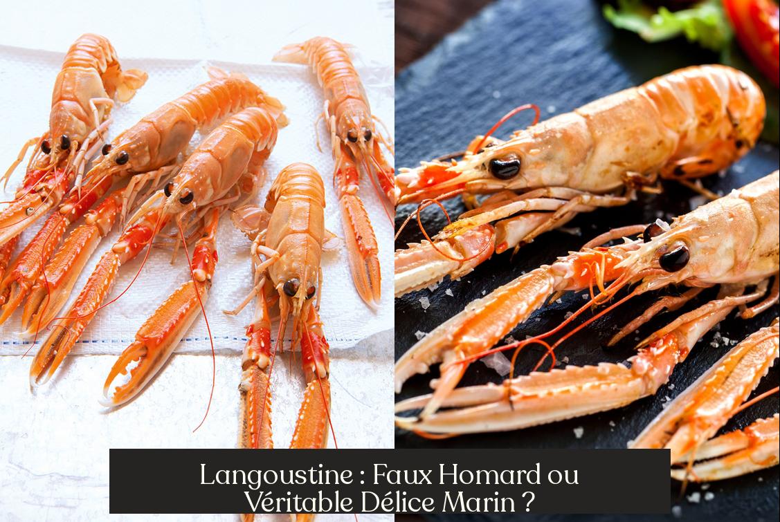 Langoustine : Faux Homard ou Véritable Délice Marin ? | Carrée ...