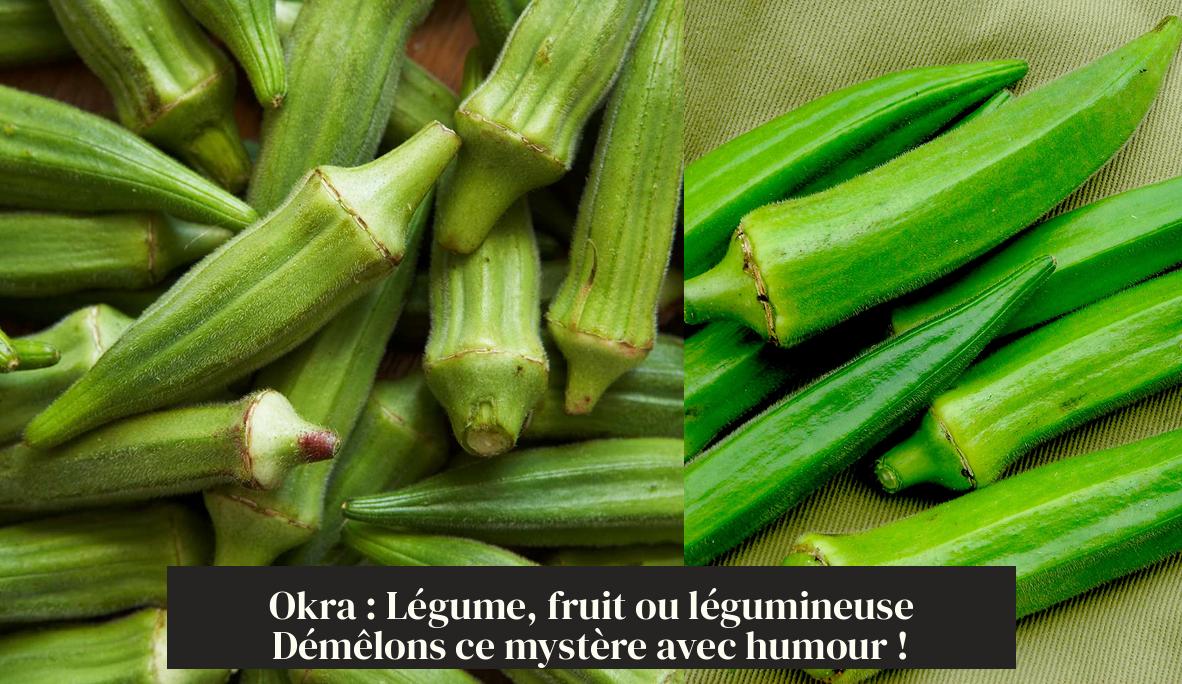Okra : Légume, fruit ou légumineuse ? Démêlons ce mystère avec humour ...