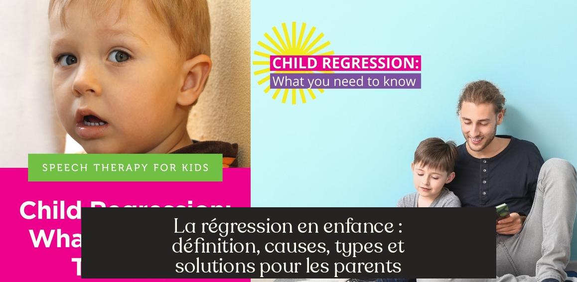 La régression en enfance : définition, causes, types et solutions pour les parents | Carrée ...