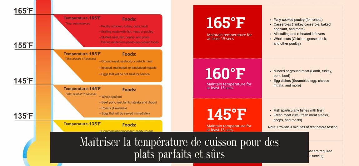 Maîtriser la température de cuisson pour des plats parfaits et sûrs ...