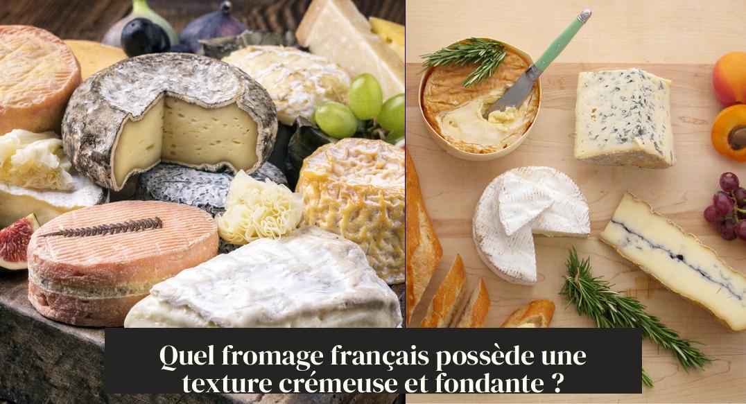 Quel fromage français possède une texture crémeuse et fondante ...