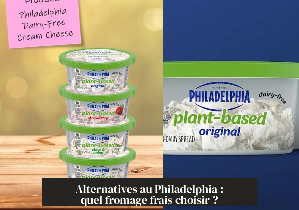 Alternatives au Philadelphia : quel fromage frais choisir ? | Carrée ...