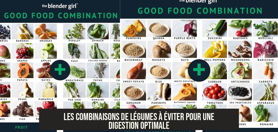 Les combinaisons de légumes à éviter pour une digestion optimale ...