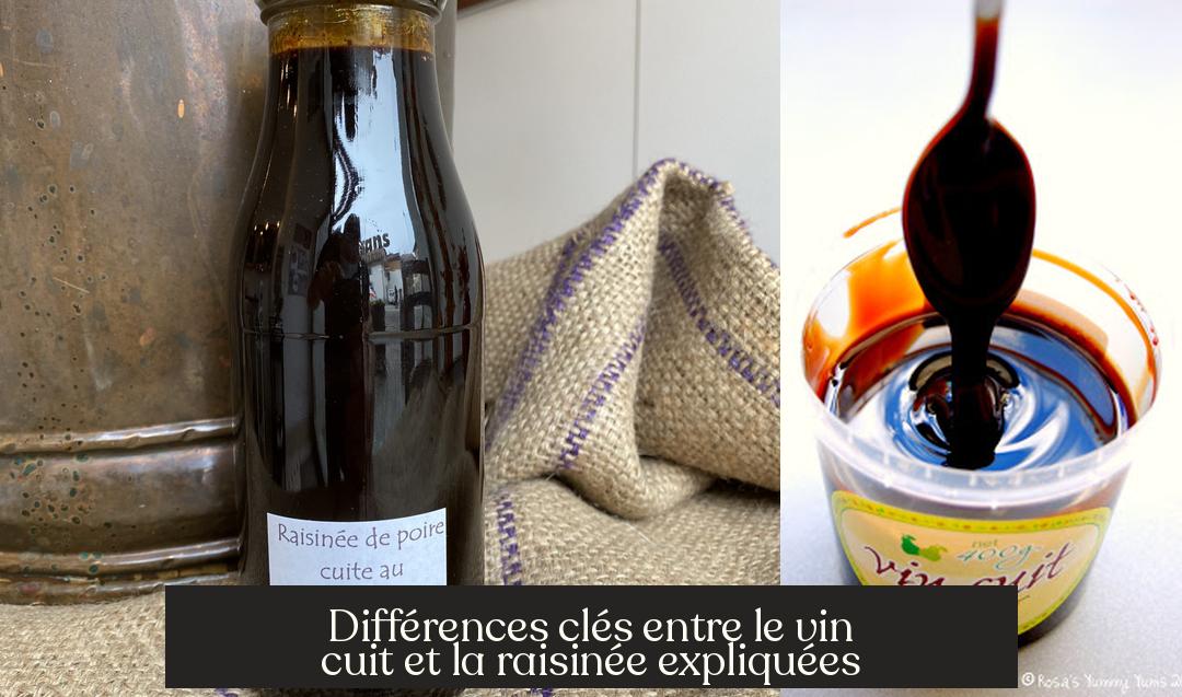 Différences clés entre le vin cuit et la raisinée expliquées | Carrée ...
