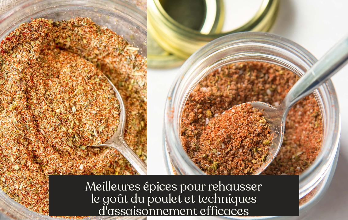 Meilleures épices pour rehausser le goût du poulet et techniques d ...