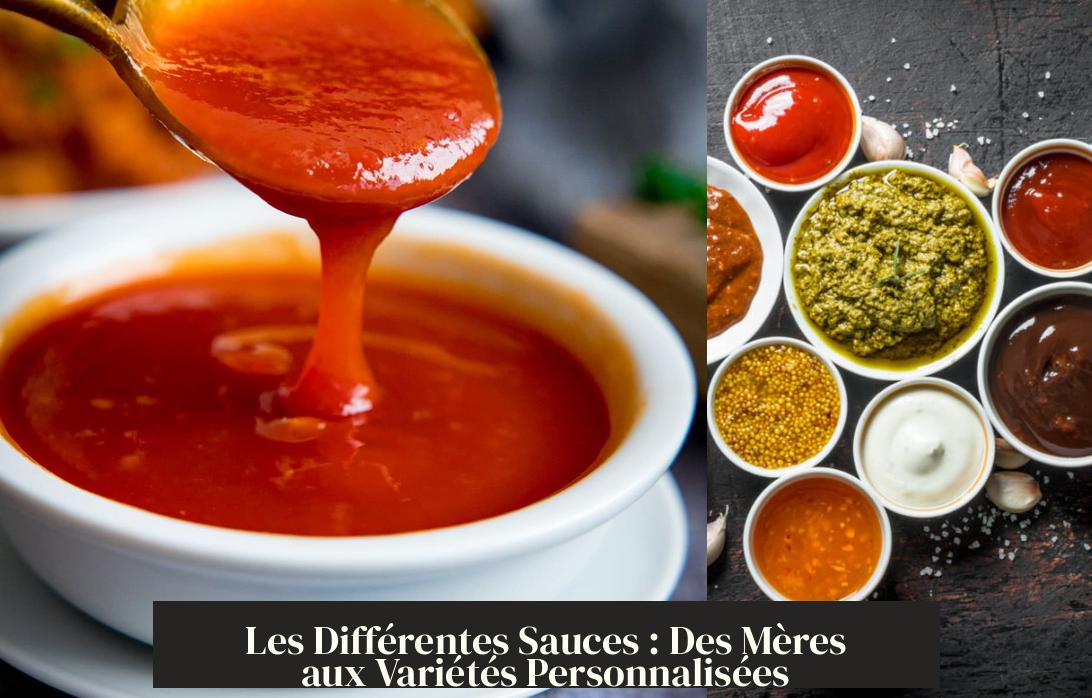 Les Différentes Sauces : Des Mères aux Variétés Personnalisées | Carrée ...