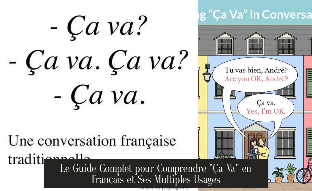 Le Guide Complet pour Comprendre "Ça Va" en Français et Ses Multiples ...