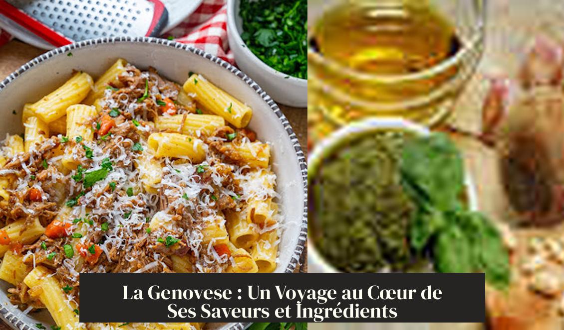 La Genovese : Un Voyage au Cœur de Ses Saveurs et Ingrédients | Carrée ...