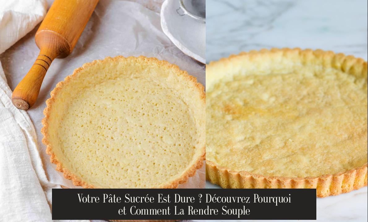 Votre Pâte Sucrée Est Dure ? Découvrez Pourquoi et Comment La Rendre ...