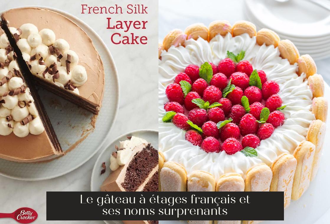Le gâteau à étages français et ses noms surprenants | Carrée | Recettes ...