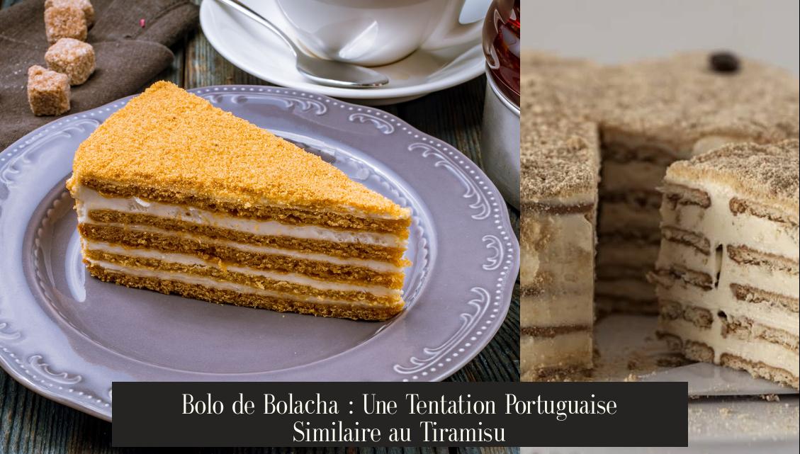 Bolo de Bolacha : Une Tentation Portuguaise Similaire au Tiramisu ...