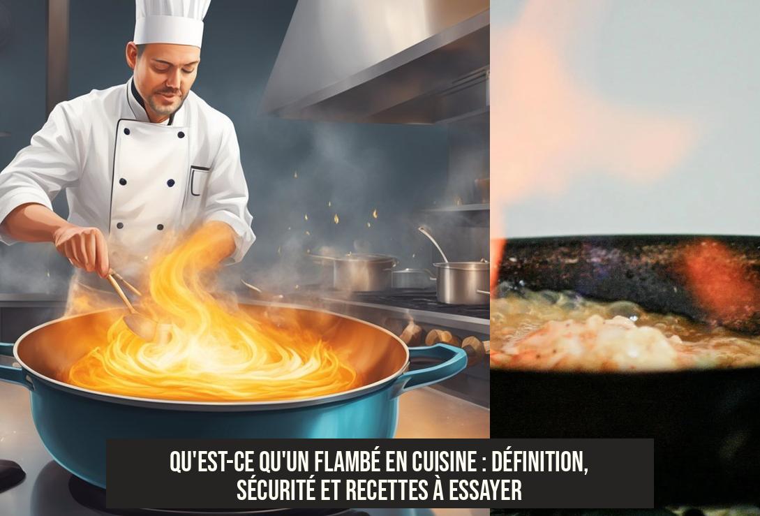 Qu'est-ce qu'un flambé en cuisine : définition, sécurité et recettes à ...