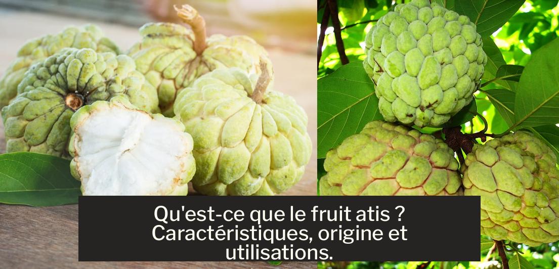 Qu'est-ce que le fruit atis ? Caractéristiques, origine et utilisations ...