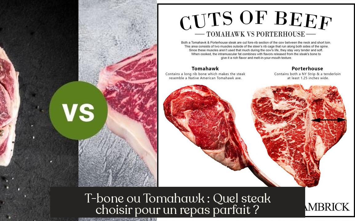 T-bone ou Tomahawk : Quel steak choisir pour un repas parfait ...