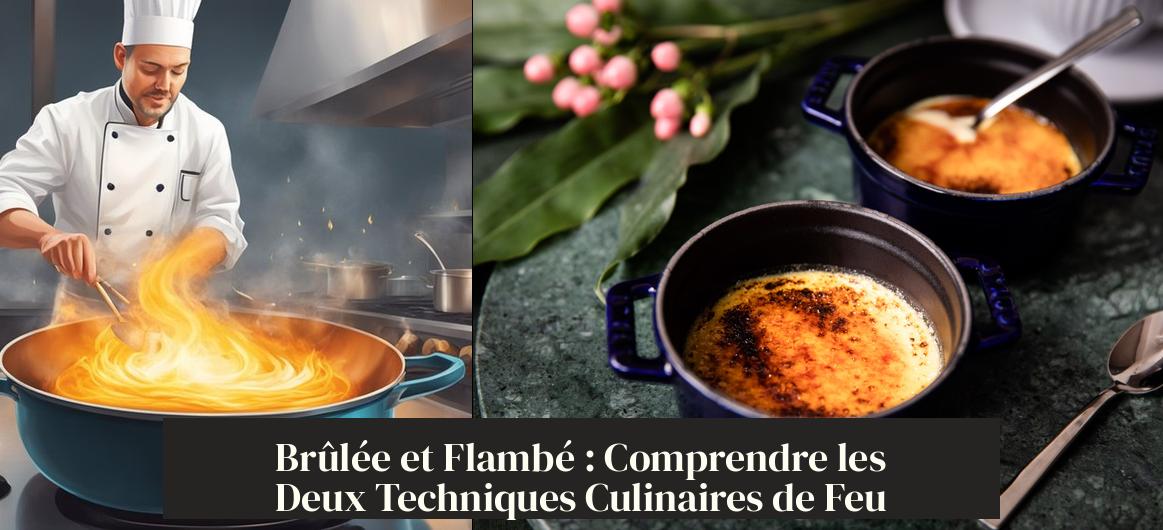 Brûlée et Flambé : Comprendre les Deux Techniques Culinaires de Feu ...