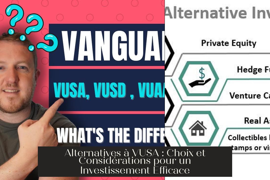 Alternatives à VUSA : Choix et Considérations pour un Investissement ...