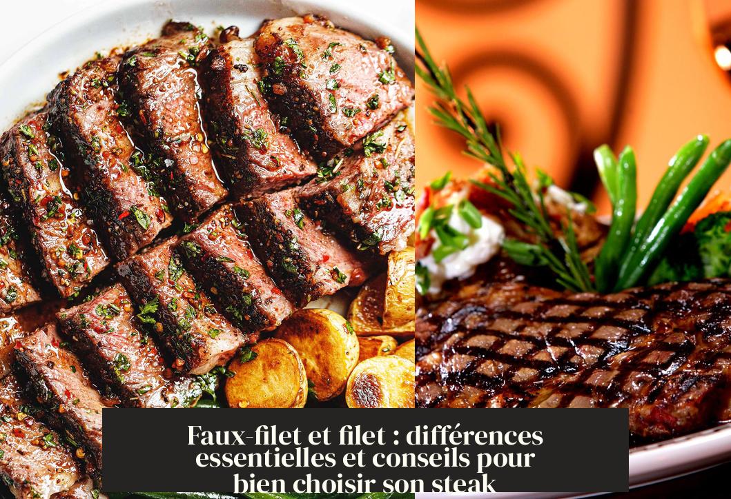 Faux-filet et filet : différences essentielles et conseils pour bien ...