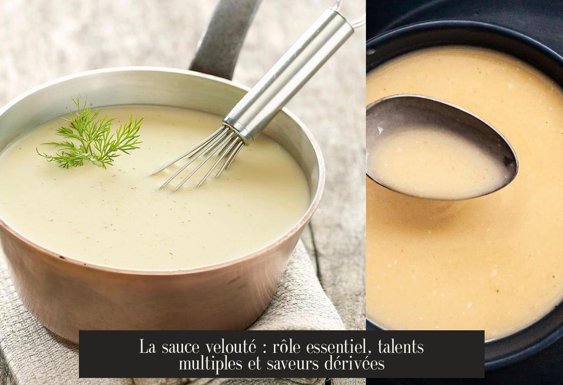 La sauce velouté : rôle essentiel, talents multiples et saveurs ...