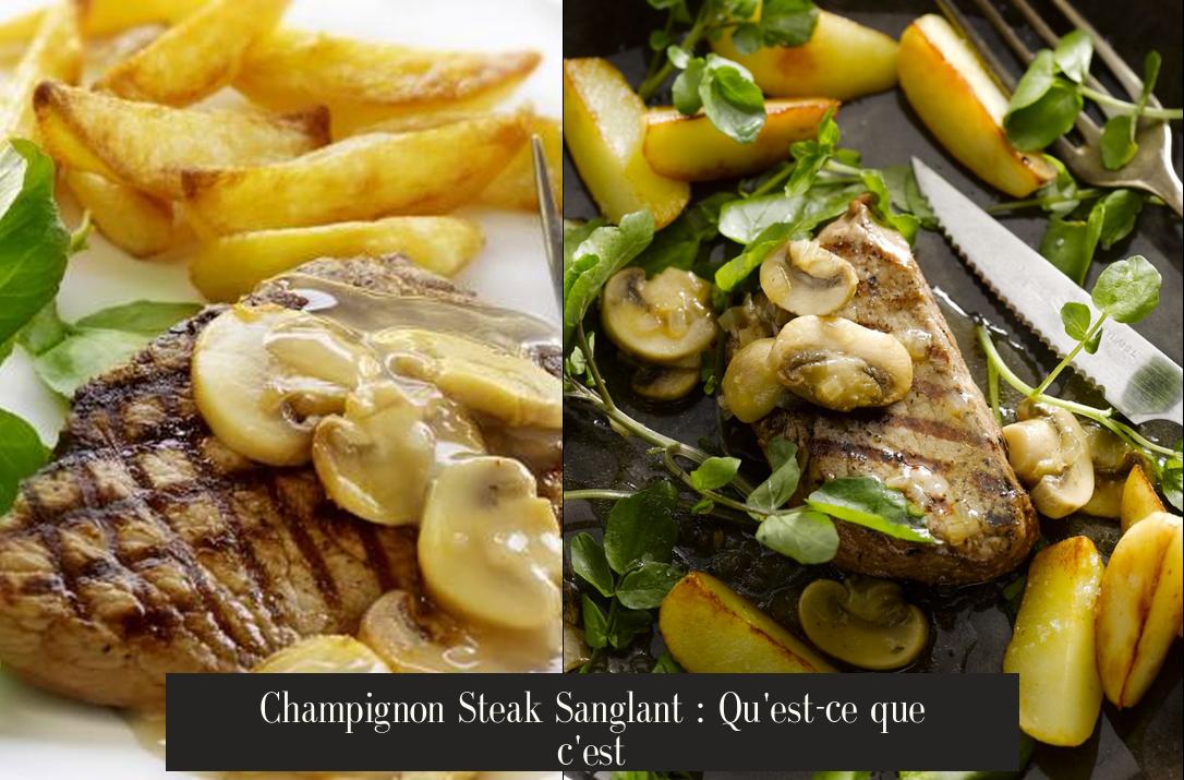 Champignon Steak Sanglant : Qu'est-ce que c'est ? | Carrée | Recettes ...