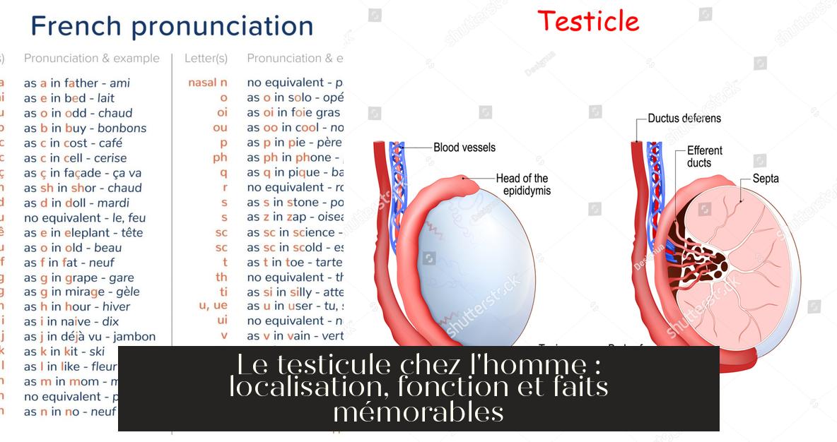 Le testicule chez l'homme : localisation, fonction et faits mémorables ...