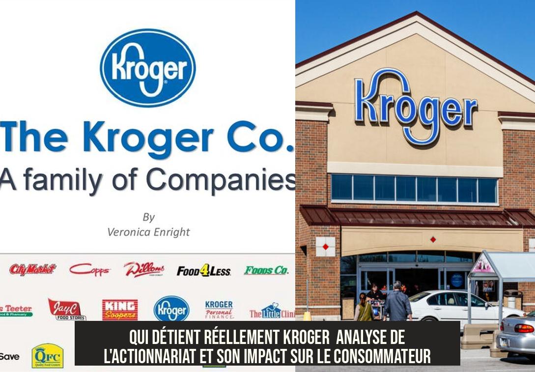 Qui détient réellement Kroger ? Analyse de l'actionnariat et son impact ...