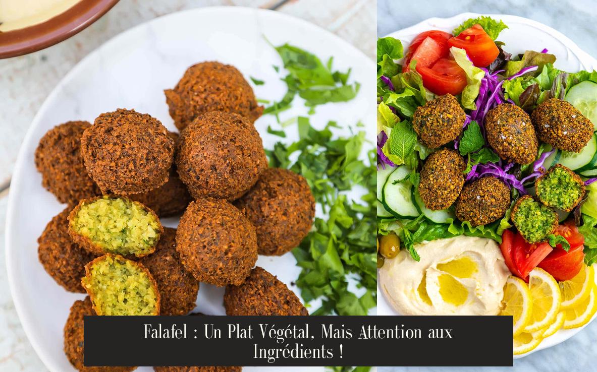 Falafel : Un Plat Végétal, Mais Attention aux Ingrédients ! | Carrée ...