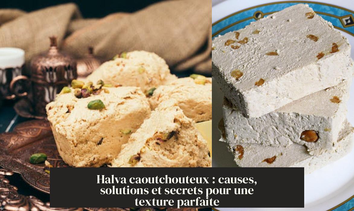 Halva caoutchouteux : causes, solutions et secrets pour une texture ...